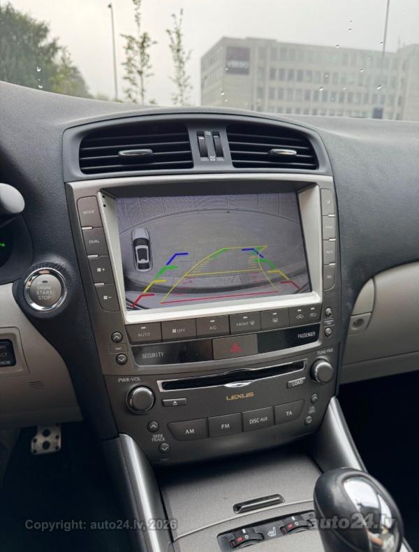 Pelēks Lexus IS 2009 Tallina, ar dzinēja tilpumu 2.50 L un nobraukumu 242 tūkst. km par 6500 €, foto 7 vietnē AUTOMOTO.COM.LV