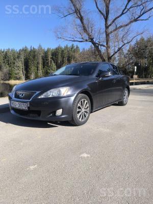 Pelēks Lexus IS 2009 Valka, ar dzinēja tilpumu 2.20 L un nobraukumu 372 tūkst. km par 3500 €, foto  vietnē AUTOMOTO.COM.LV