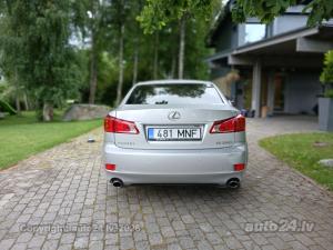 Pelēks Lexus IS 2010 Tallina, ar dzinēja tilpumu 2.50 L un nobraukumu 221 tūkst. km par 5750 €, foto 4 vietnē AUTOMOTO.COM.LV
