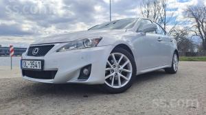 Pelēks Lexus IS 2011 Rīga, ar dzinēja tilpumu 2.50 L un nobraukumu 194 tūkst. km par 8190 €, foto  vietnē AUTOMOTO.COM.LV