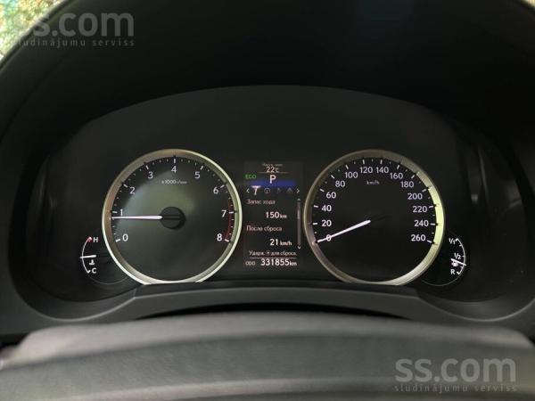 Pelēks Lexus IS 2013 Daugavpils, ar dzinēja tilpumu 2.50 L un nobraukumu 332 tūkst. km par 11700 €, foto 4 vietnē AUTOMOTO.COM.LV