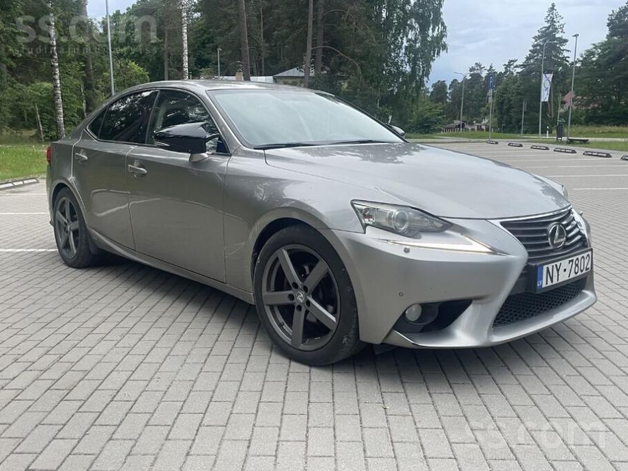 Pelēks Lexus IS 2014 Rīga, ar dzinēja tilpumu 2.50 L un nobraukumu 204 tūkst. km par 12300 €, foto 3 vietnē AUTOMOTO.COM.LV