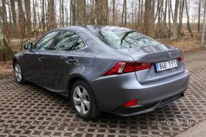 Grey Lexus IS 2015 in Tallinn, with an engine capacity of 2.50 L and mileage of 181 thousand km for 14900 €, photo 3 on AUTOMOTO.COM.LV