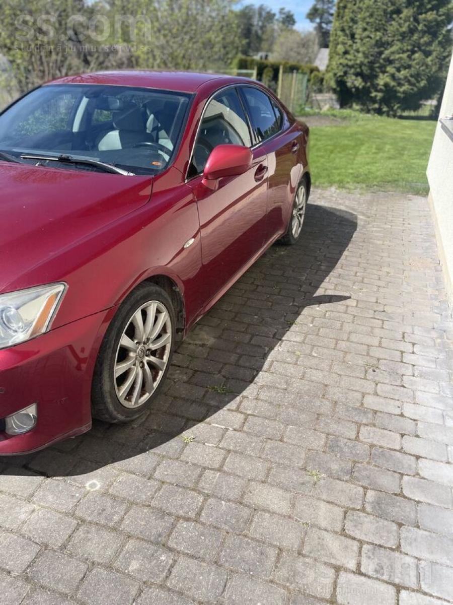 Lexus IS 2008 Jūrmala, ar dzinēja tilpumu 2.50 L un nobraukumu 188 tūkst. km par 2350 €, foto 2 vietnē AUTOMOTO.COM.LV
