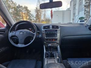 Sarkans Lexus IS 2006 Rīga, ar dzinēja tilpumu 2.20 L un nobraukumu 281 tūkst. km par 5500 €, foto 15 vietnē AUTOMOTO.COM.LV
