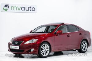Sarkans Lexus IS 2006 Tallina, ar dzinēja tilpumu 2.50 L un nobraukumu 203 tūkst. km par 6490 €, foto  vietnē AUTOMOTO.COM.LV