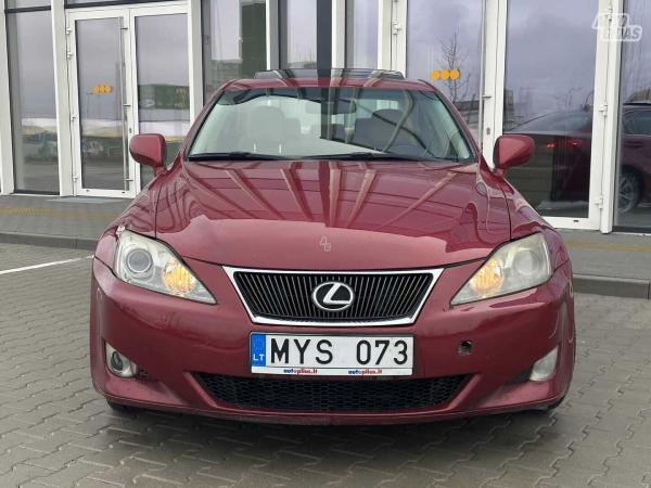 Sarkans Lexus IS 2007 Viļņa, ar dzinēja tilpumu 2.50 L un nobraukumu 108 tūkst. km par 4900 €, foto 2 vietnē AUTOMOTO.COM.LV
