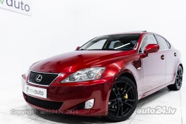 Red Lexus IS 2007 in Tallinn, with an engine capacity of 2.50 L and mileage of 218 thousand km for 5990 €, photo 5 on AUTOMOTO.COM.LV