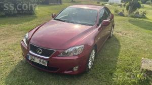 Red Lexus IS 2007 in Riga, with an engine capacity of 2.50 L and mileage of 160 thousand km for 6500 €, photo 3 on AUTOMOTO.COM.LV