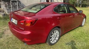 Red Lexus IS 2007 in Riga, with an engine capacity of 2.50 L and mileage of 160 thousand km for 6500 €, photo 4 on AUTOMOTO.COM.LV