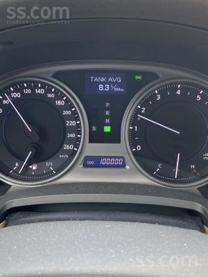 Red Lexus IS 2007 in Riga, with an engine capacity of 2.50 L and mileage of 160 thousand km for 6500 €, photo 13 on AUTOMOTO.COM.LV