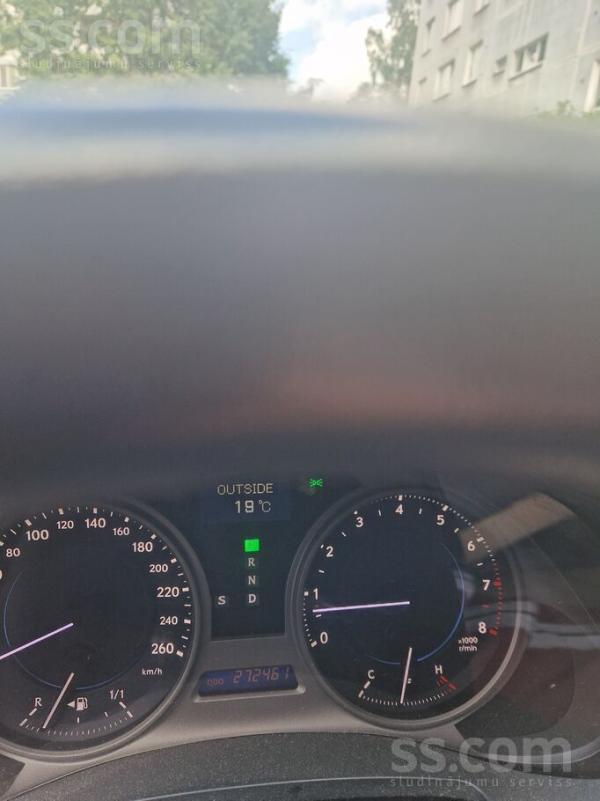 Sarkans Lexus IS 2007 Rīga, ar dzinēja tilpumu 2.50 L un nobraukumu 273 tūkst. km par 3000 €, foto 5 vietnē AUTOMOTO.COM.LV