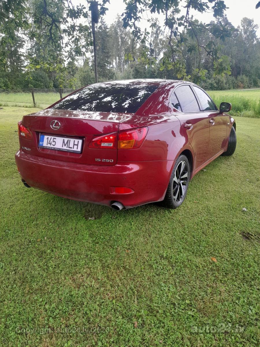Sarkans Lexus IS 2008 Rakvere, ar dzinēja tilpumu 2.50 L un nobraukumu 224 tūkst. km par 6999 €, foto 7 vietnē AUTOMOTO.COM.LV