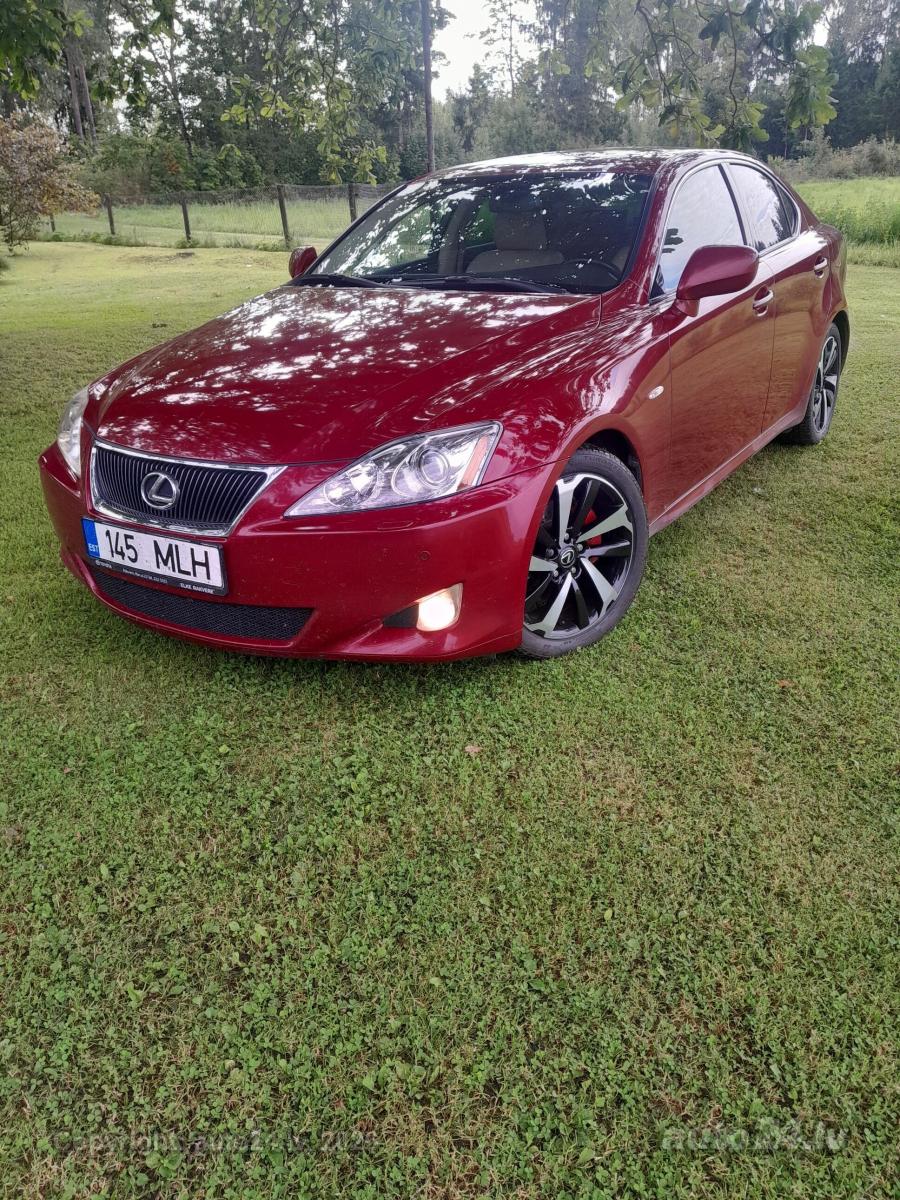 Sarkans Lexus IS 2008 Rakvere, ar dzinēja tilpumu 2.50 L un nobraukumu 224 tūkst. km par 6999 €, foto 11 vietnē AUTOMOTO.COM.LV