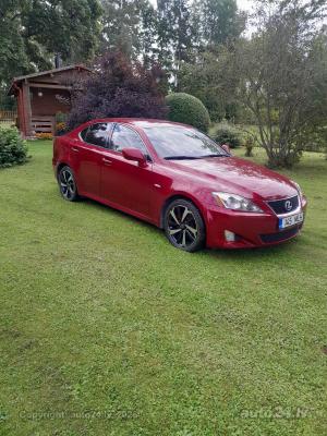 Red Lexus IS 2008 in Rakvere, with an engine capacity of 2.50 L and mileage of 224 thousand km for 6999 €, photo  on AUTOMOTO.COM.LV