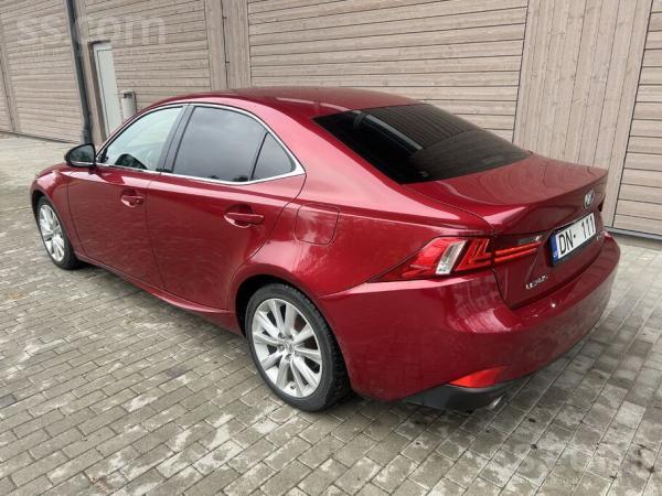 Sarkans Lexus IS 2014 Jelgava, ar dzinēja tilpumu 2.50 L un nobraukumu 130 tūkst. km par 13900 €, foto 2 vietnē AUTOMOTO.COM.LV