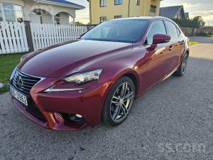 Red Lexus IS 2015 in Riga, with an engine capacity of 2.50 L and mileage of 0 thousand km for 18800 €, photo  on AUTOMOTO.COM.LV