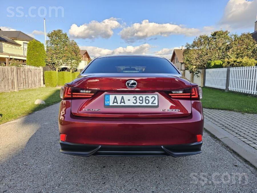 Sarkans Lexus IS 2015 Rīga, ar dzinēja tilpumu 2.50 L un nobraukumu 0 tūkst. km par 18800 €, foto 4 vietnē AUTOMOTO.COM.LV