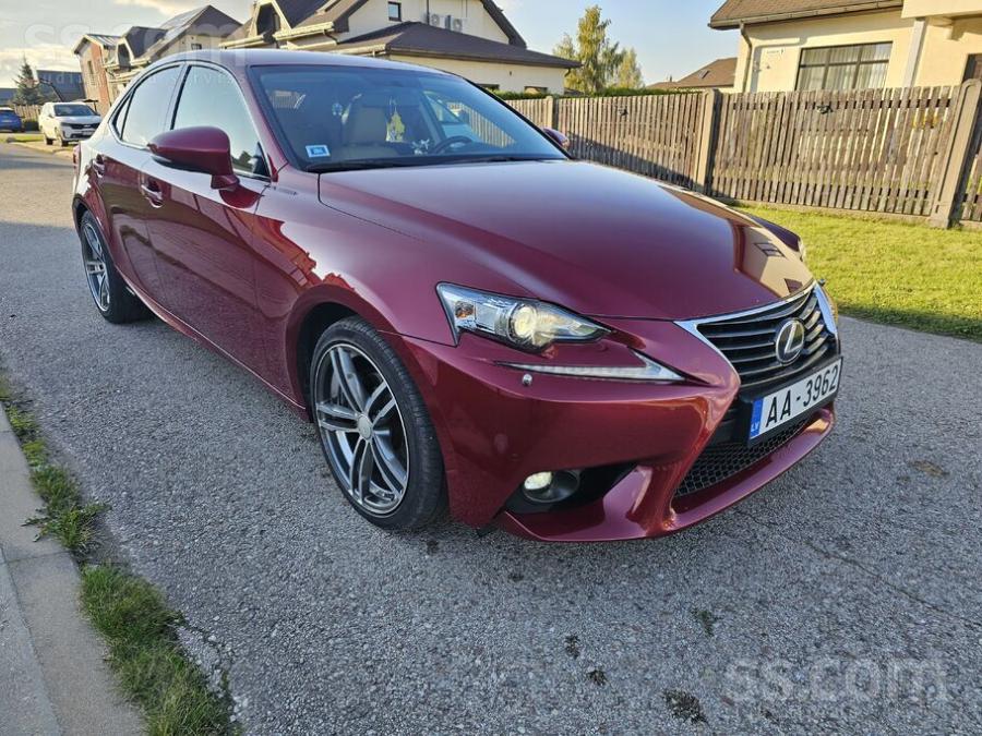 Sarkans Lexus IS 2015 Rīga, ar dzinēja tilpumu 2.50 L un nobraukumu 0 tūkst. km par 18800 €, foto 6 vietnē AUTOMOTO.COM.LV