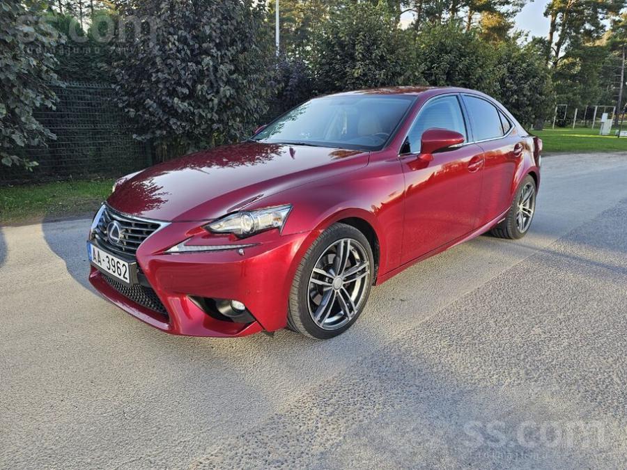 Sarkans Lexus IS 2015 Rīga, ar dzinēja tilpumu 2.50 L un nobraukumu 0 tūkst. km par 18800 €, foto 12 vietnē AUTOMOTO.COM.LV