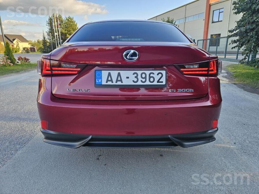 Sarkans Lexus IS 2015 Rīga, ar dzinēja tilpumu 2.50 L un nobraukumu 0 tūkst. km par 18800 €, foto 14 vietnē AUTOMOTO.COM.LV