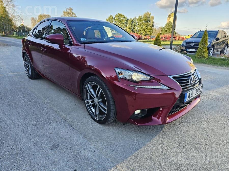 Sarkans Lexus IS 2015 Rīga, ar dzinēja tilpumu 2.50 L un nobraukumu 0 tūkst. km par 18800 €, foto 16 vietnē AUTOMOTO.COM.LV