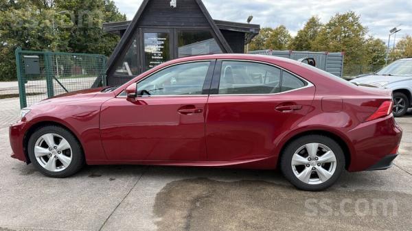 Red Lexus IS 2015 in Liepaja, with an engine capacity of 2.50 L and mileage of 157 thousand km for 13999 €, photo 9 on AUTOMOTO.COM.LV