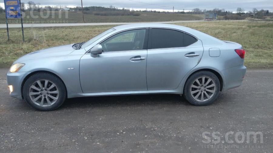 Lexus IS 2005 Ogre, ar dzinēja tilpumu 2.20 L un nobraukumu 278 tūkst. km par 2600 €, foto 1 vietnē AUTOMOTO.COM.LV