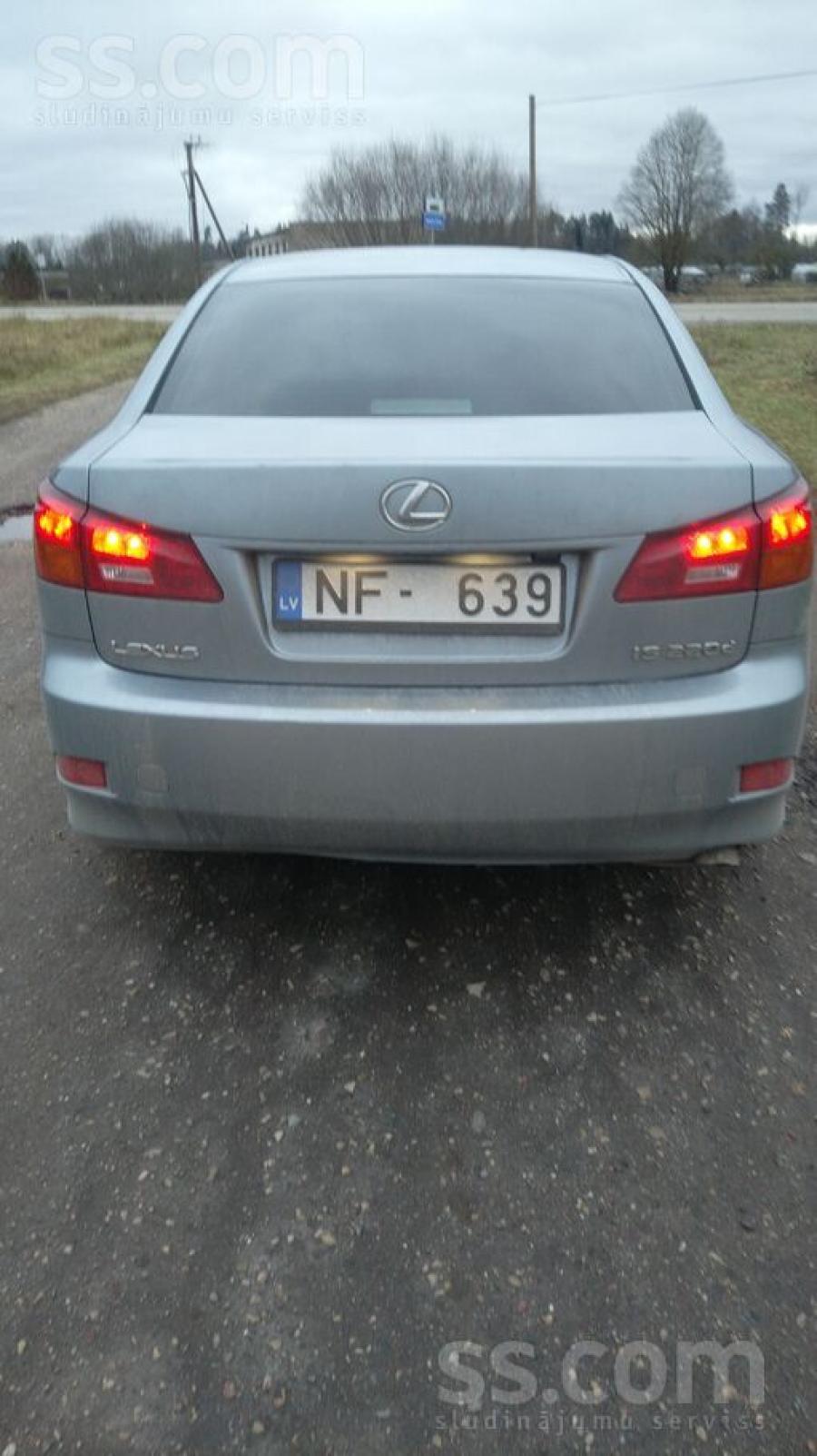 Lexus IS 2005 Ogre, ar dzinēja tilpumu 2.20 L un nobraukumu 278 tūkst. km par 2600 €, foto 4 vietnē AUTOMOTO.COM.LV