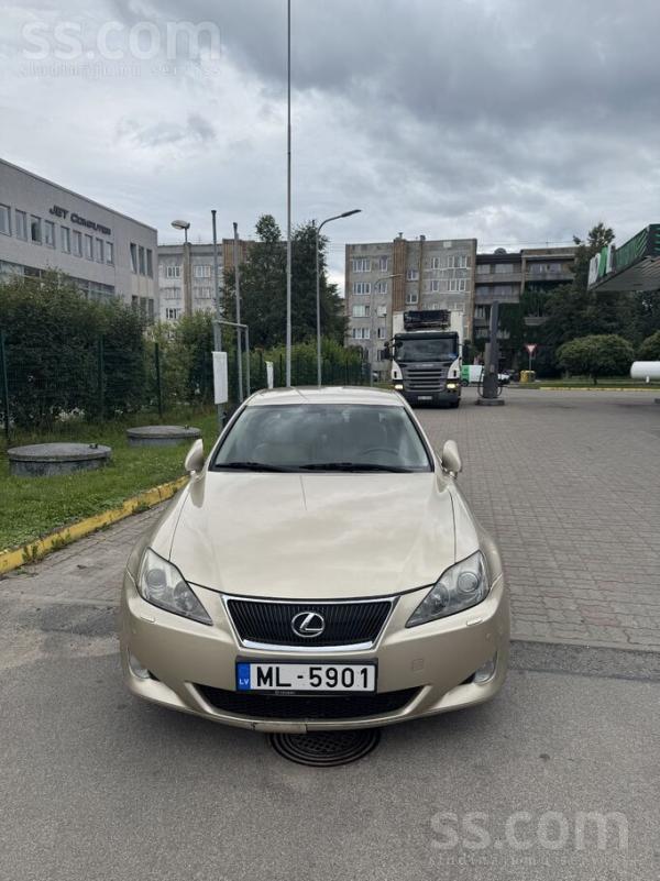 Lexus IS 2006 Rīga, ar dzinēja tilpumu 2.50 L un nobraukumu 284 tūkst. km par 3100 €, foto 1 vietnē AUTOMOTO.COM.LV