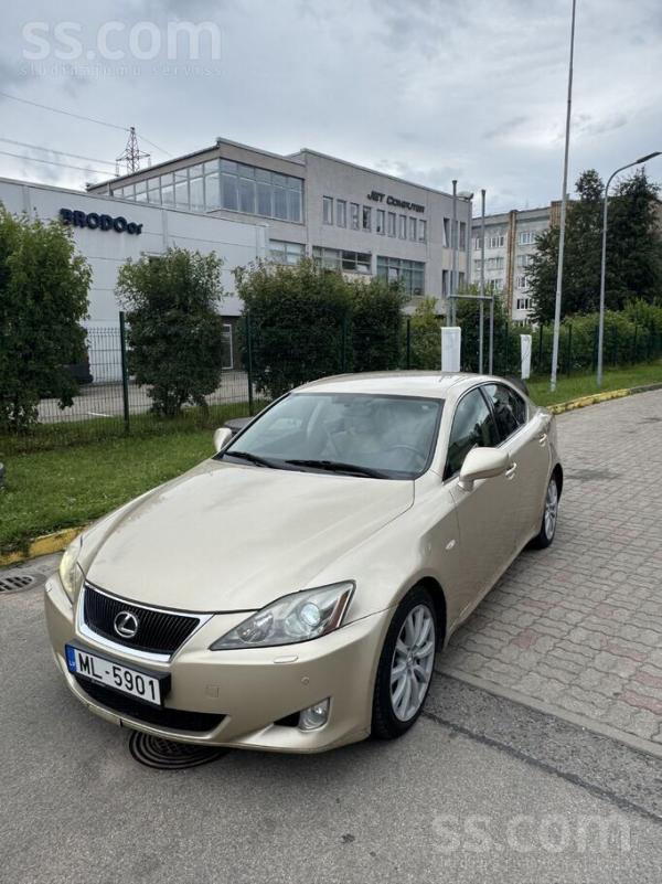 Lexus IS 2006 Rīga, ar dzinēja tilpumu 2.50 L un nobraukumu 284 tūkst. km par 3100 €, foto 3 vietnē AUTOMOTO.COM.LV
