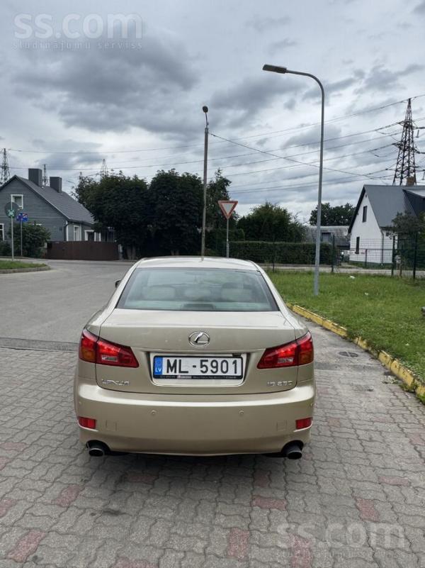 Lexus IS 2006 Rīga, ar dzinēja tilpumu 2.50 L un nobraukumu 284 tūkst. km par 3100 €, foto 4 vietnē AUTOMOTO.COM.LV