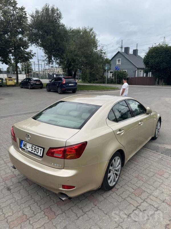 Lexus IS 2006 Rīga, ar dzinēja tilpumu 2.50 L un nobraukumu 284 tūkst. km par 3100 €, foto 6 vietnē AUTOMOTO.COM.LV