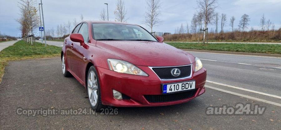 Lexus IS 2006 in Tallinn, with an engine capacity of 2.50 L and mileage of 208 thousand km for 3999 €, photo 6 on AUTOMOTO.COM.LV
