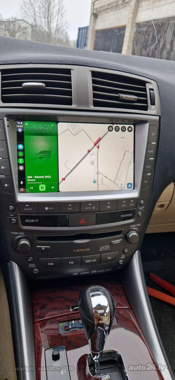Lexus IS 2006 Tallina, ar dzinēja tilpumu 2.50 L un nobraukumu 208 tūkst. km par 3999 €, foto 11 vietnē AUTOMOTO.COM.LV