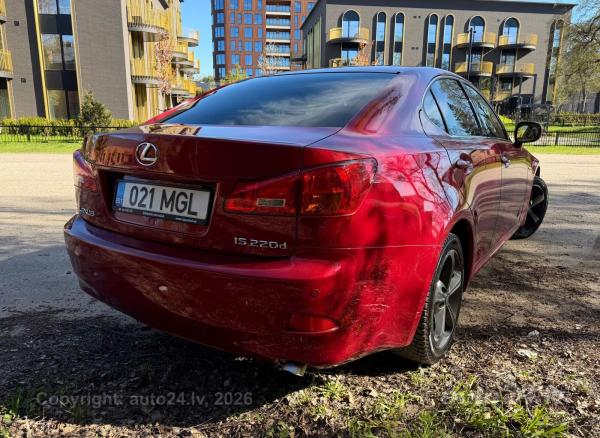Lexus IS 2006 Tallina, ar dzinēja tilpumu 2.20 L un nobraukumu 225 tūkst. km par 3999 €, foto 3 vietnē AUTOMOTO.COM.LV