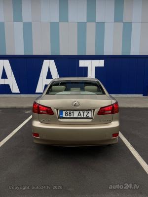 Lexus IS 2006 Tallina, ar dzinēja tilpumu 2.20 L un nobraukumu 268 tūkst. km par 2398 €, foto 5 vietnē AUTOMOTO.COM.LV