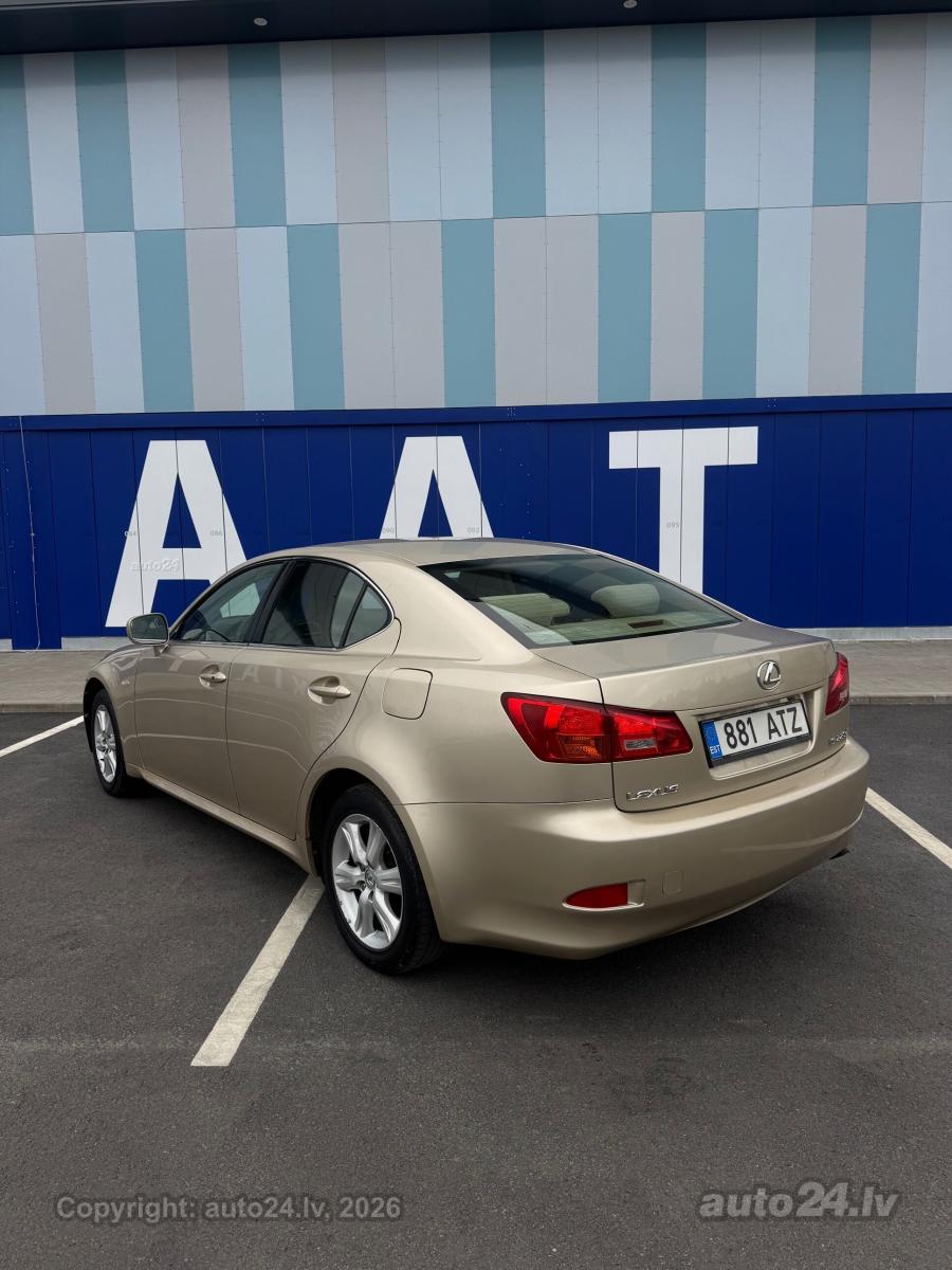 Lexus IS 2006 Tallina, ar dzinēja tilpumu 2.20 L un nobraukumu 268 tūkst. km par 2398 €, foto 6 vietnē AUTOMOTO.COM.LV