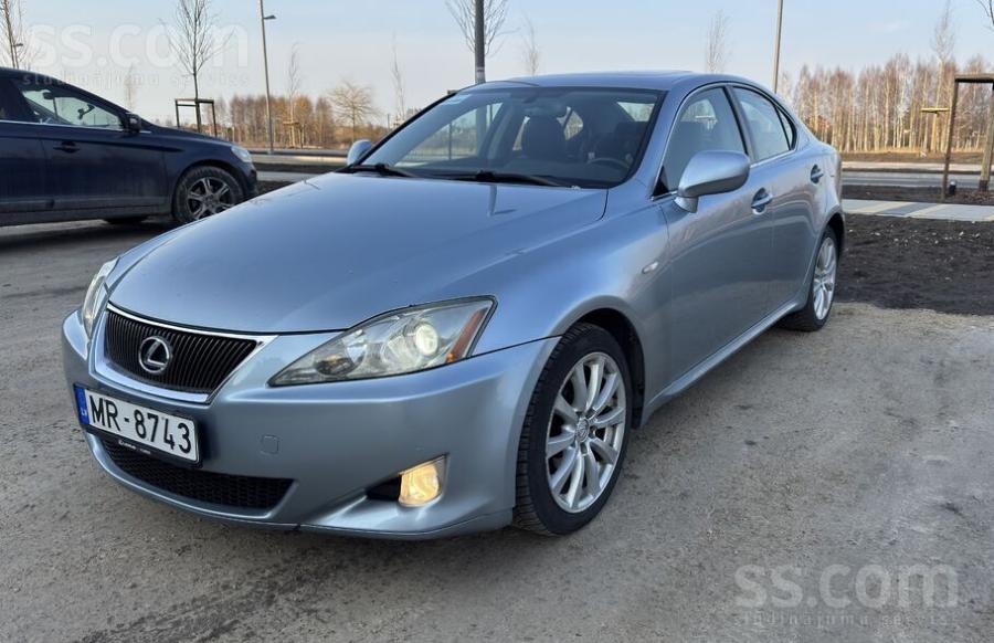 Lexus IS 2007 Rīga, ar dzinēja tilpumu 2.50 L un nobraukumu 150 tūkst. km par 4700 €, foto 1 vietnē AUTOMOTO.COM.LV