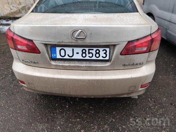 Lexus IS 2007 Rīga, ar dzinēja tilpumu 2.20 L un nobraukumu 445 tūkst. km par 2400 €, foto 1 vietnē AUTOMOTO.COM.LV