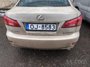 Lexus IS 2007 Rīga, ar dzinēja tilpumu 2.20 L un nobraukumu 445 tūkst. km par 2400 €, foto  vietnē AUTOMOTO.COM.LV