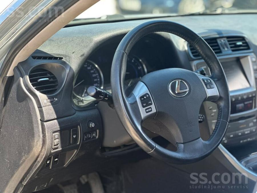 Lexus IS 2007 Jelgava, ar dzinēja tilpumu 2.20 L un nobraukumu 0 tūkst. km par 2300 €, foto 9 vietnē AUTOMOTO.COM.LV