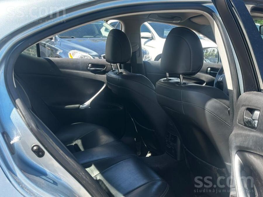 Lexus IS 2007 Jelgava, ar dzinēja tilpumu 2.20 L un nobraukumu 0 tūkst. km par 2300 €, foto 11 vietnē AUTOMOTO.COM.LV