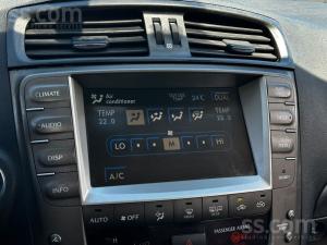 Lexus IS 2007 Jelgava, ar dzinēja tilpumu 2.20 L un nobraukumu 0 tūkst. km par 2300 €, foto 17 vietnē AUTOMOTO.COM.LV
