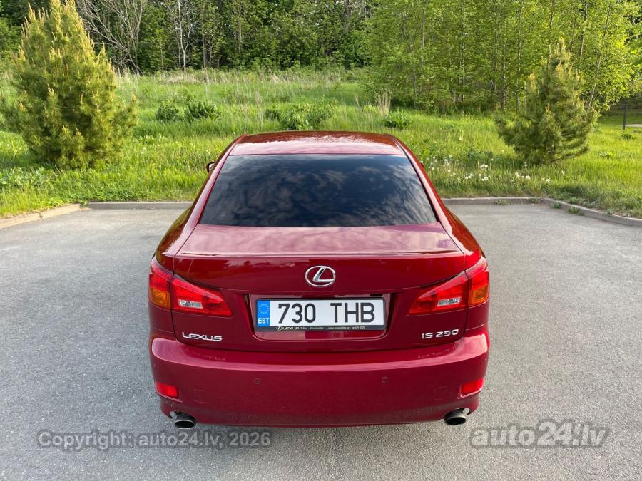 Lexus IS 2008 Tallina, ar dzinēja tilpumu 2.50 L un nobraukumu 260 tūkst. km par 4600 €, foto 12 vietnē AUTOMOTO.COM.LV