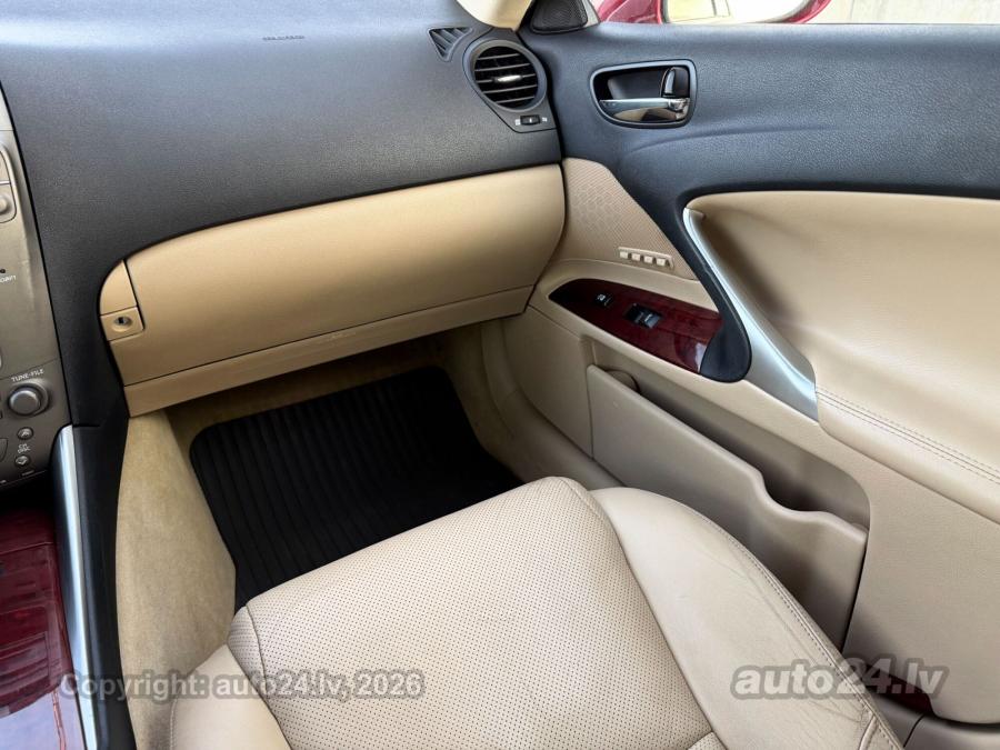 Лексус ИС 2008 в Таллин, объемом двигателя 2.50 л и пробегом 222 тыс. км за 5995 €, фото 22 на AUTOMOTO.COM.LV