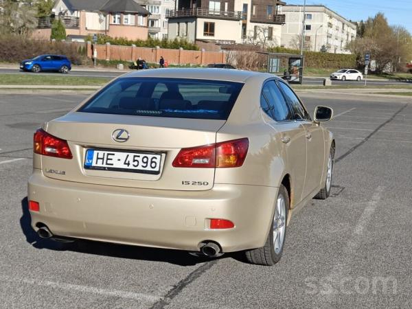 Lexus IS 2008 Rīga, ar dzinēja tilpumu 2.50 L un nobraukumu 164 tūkst. km par 5000 €, foto 4 vietnē AUTOMOTO.COM.LV