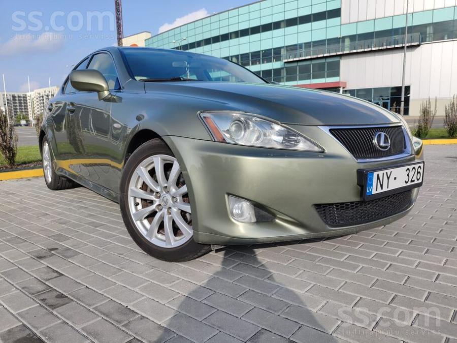 Lexus IS 2008 Rīga, ar dzinēja tilpumu 2.50 L un nobraukumu 280 tūkst. km par 5500 €, foto 1 vietnē AUTOMOTO.COM.LV