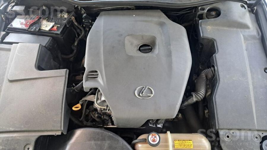 Lexus IS 2009 in Ogre, with an engine capacity of 2.20 L and mileage of 206 thousand km for 4550 €, photo 23 on AUTOMOTO.COM.LV