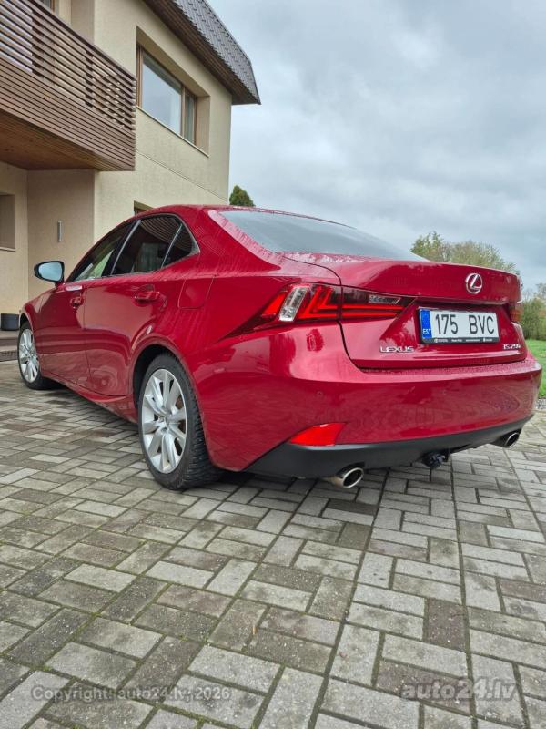 Lexus IS 2014 Tallina, ar dzinēja tilpumu 2.50 L un nobraukumu 284 tūkst. km par 11990 €, foto 3 vietnē AUTOMOTO.COM.LV
